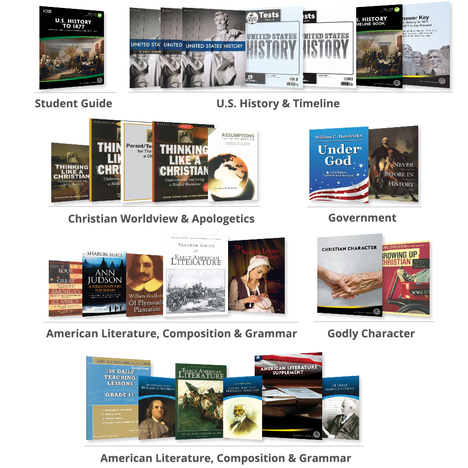 U.S. History to 1877 High School Package - 96300